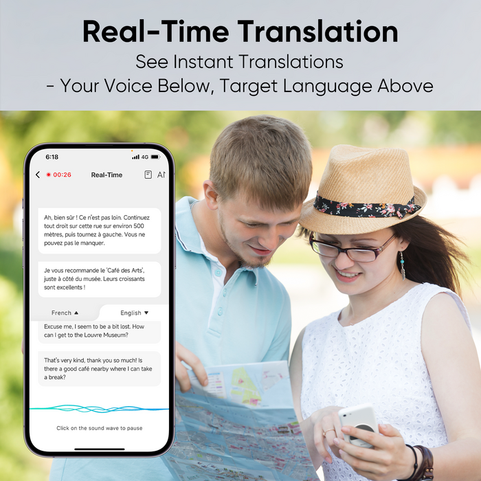 InnAIO T10 AI Voice Cloning Translator | Real-Time Translation Device ...