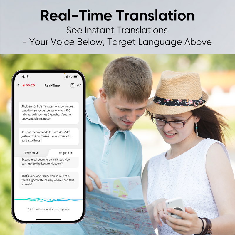 InnAIO T10 AI Voice Cloning Translator | Real-Time Translation Device ...